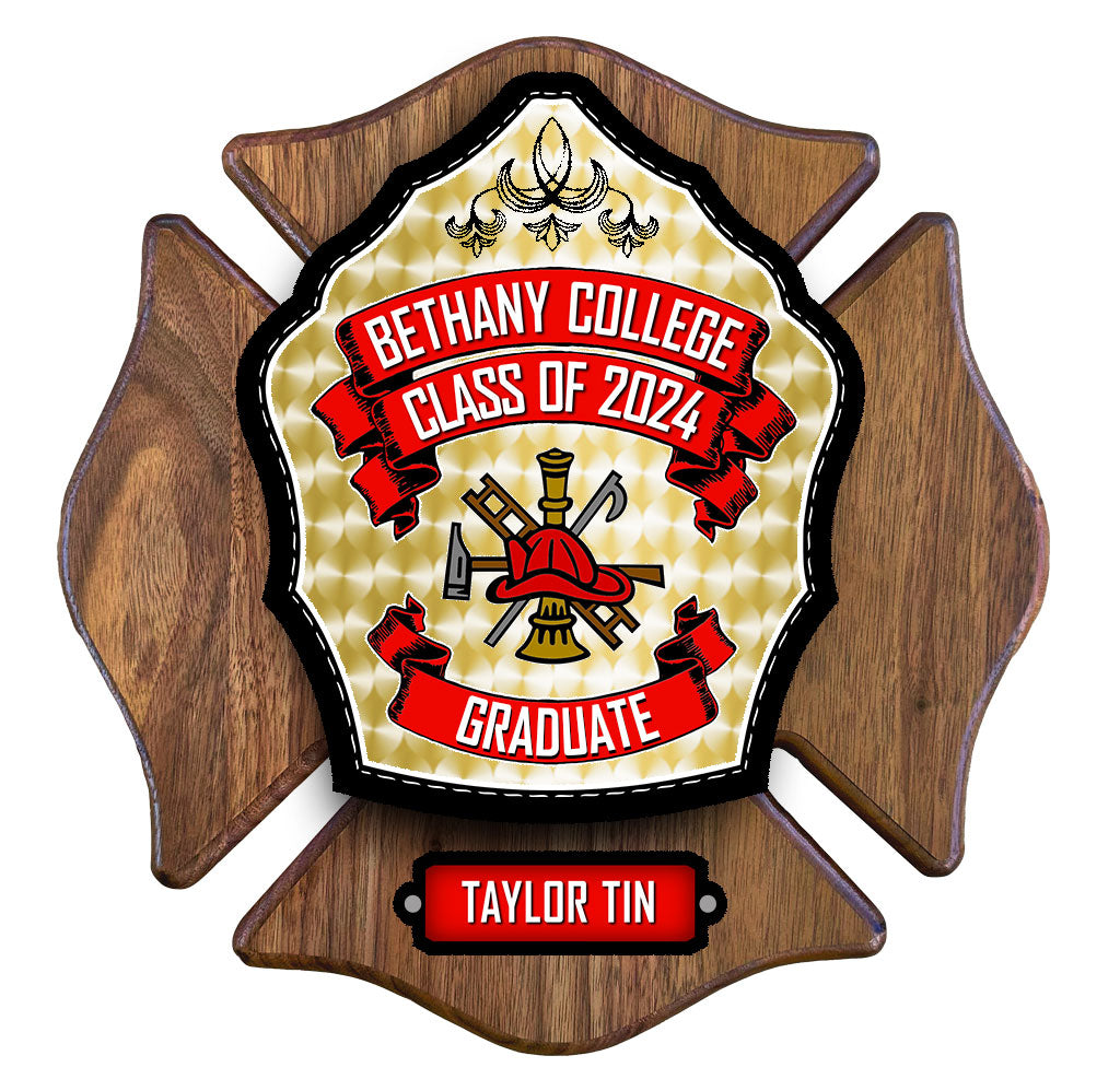 Fire Department Plaques | Custom Awards for Firefighters, EMS, Officer ...