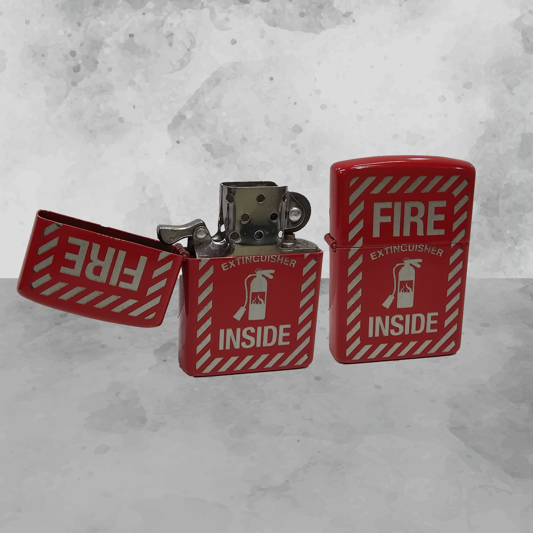 Fire Inside Metal Lighter – Taylor's Tins