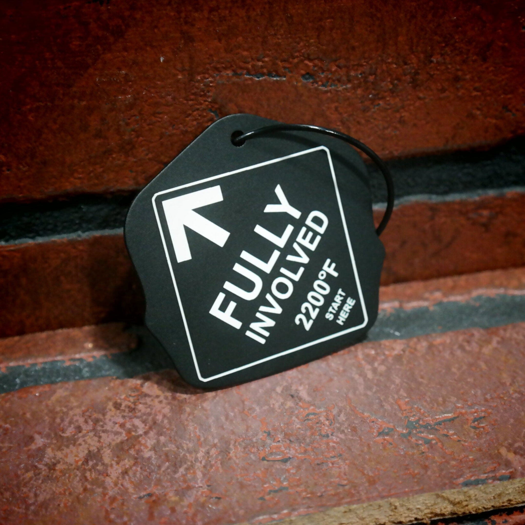 Fully Involved Metal key chain – Taylor's Tins