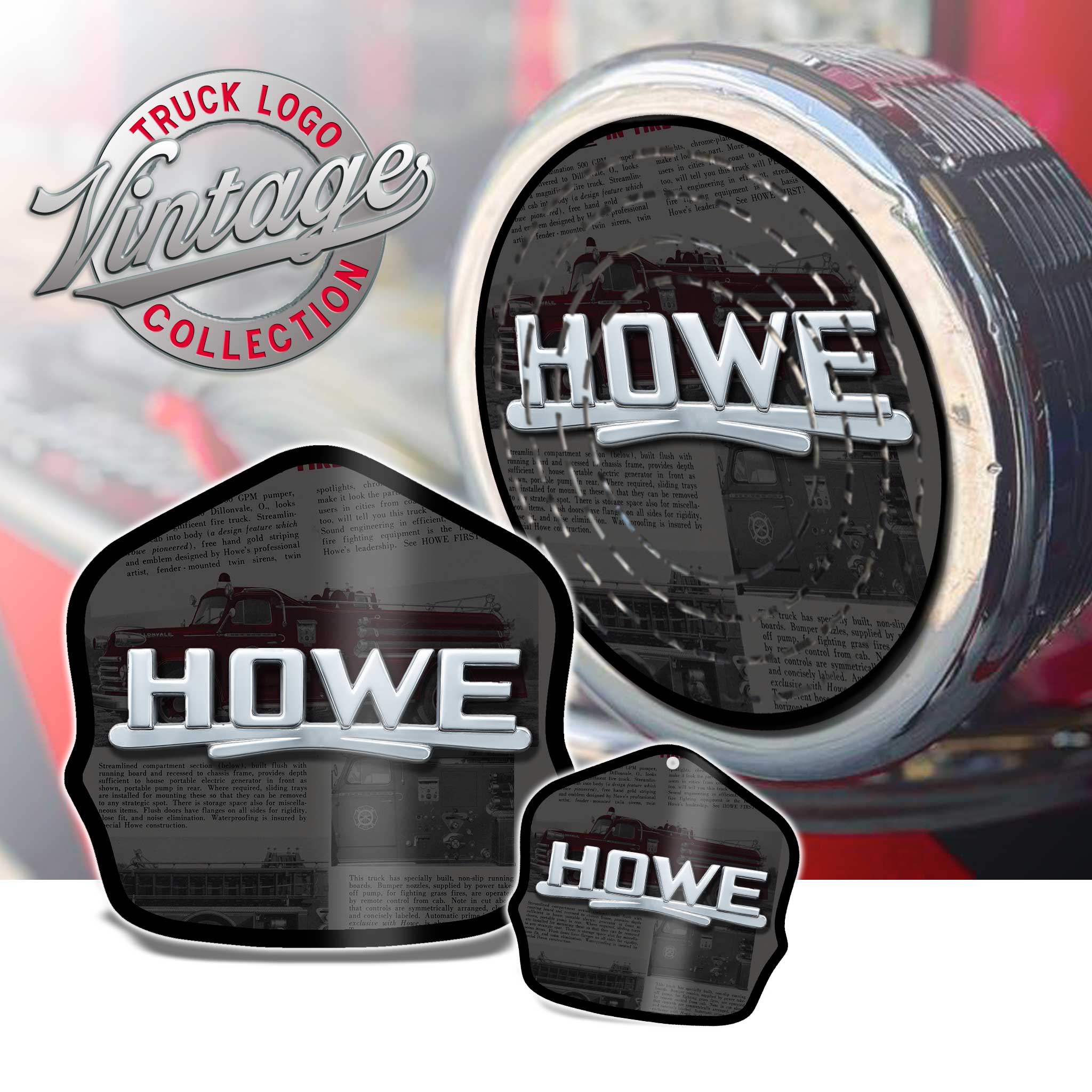 "Howe" Vintage Truck Brand Products – Taylor's Tins