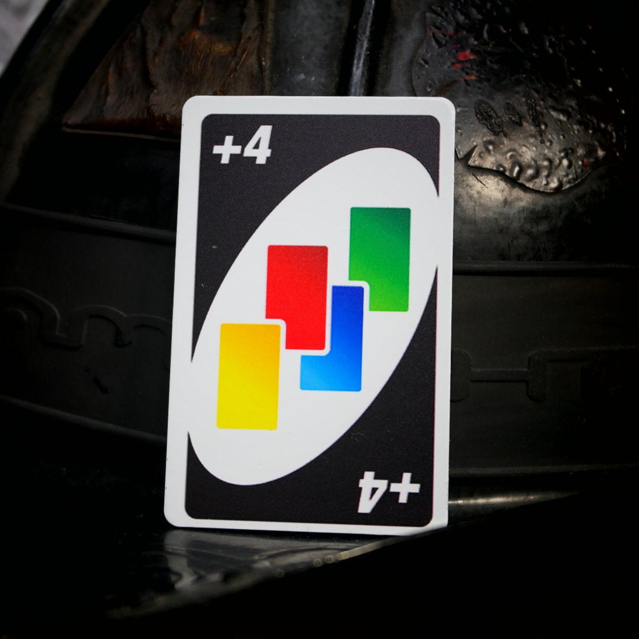 Draw 4 Wild Card Color Playing Card – Taylor's Tins