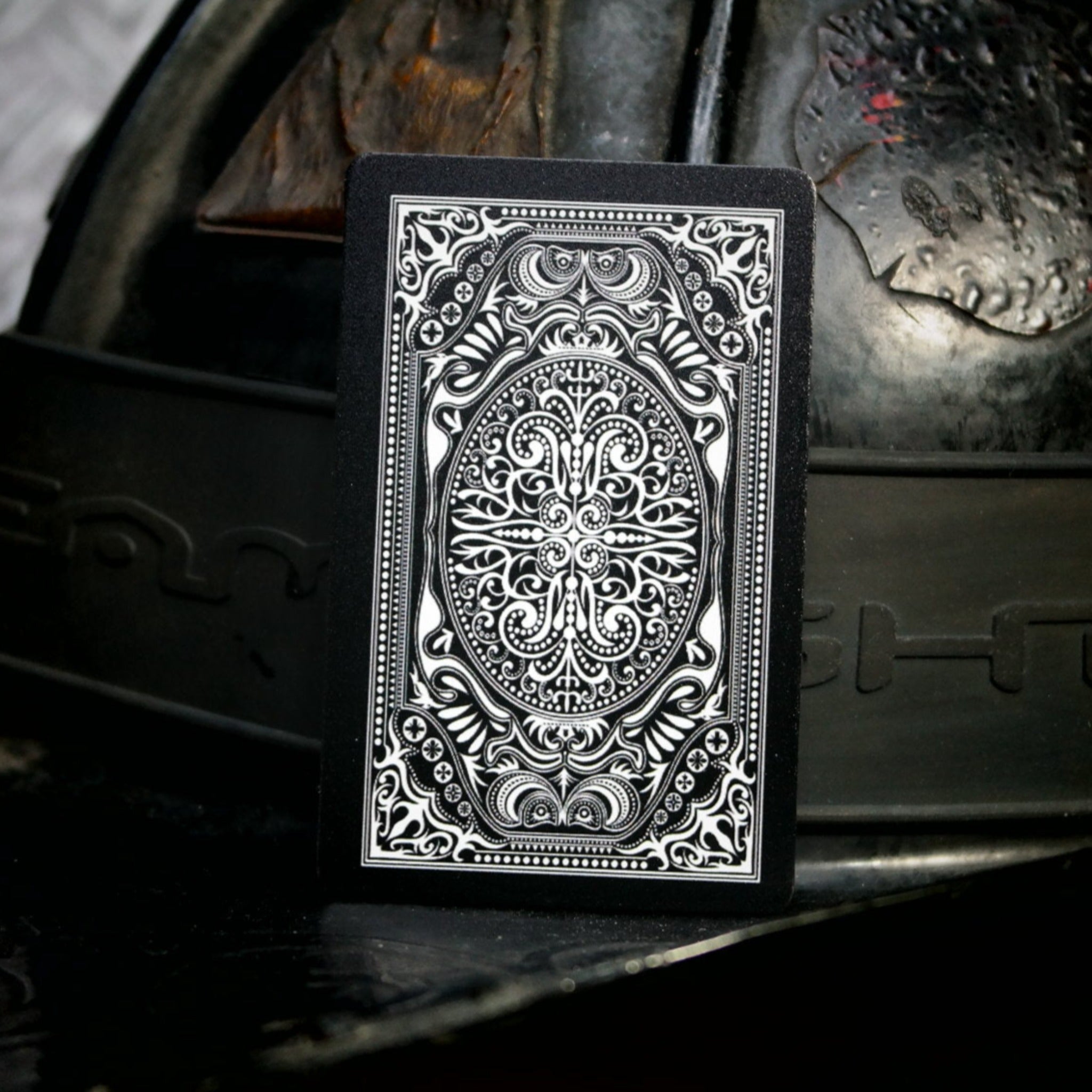 Black Playing Card Back-side Color Playing Card – Taylor's Tins