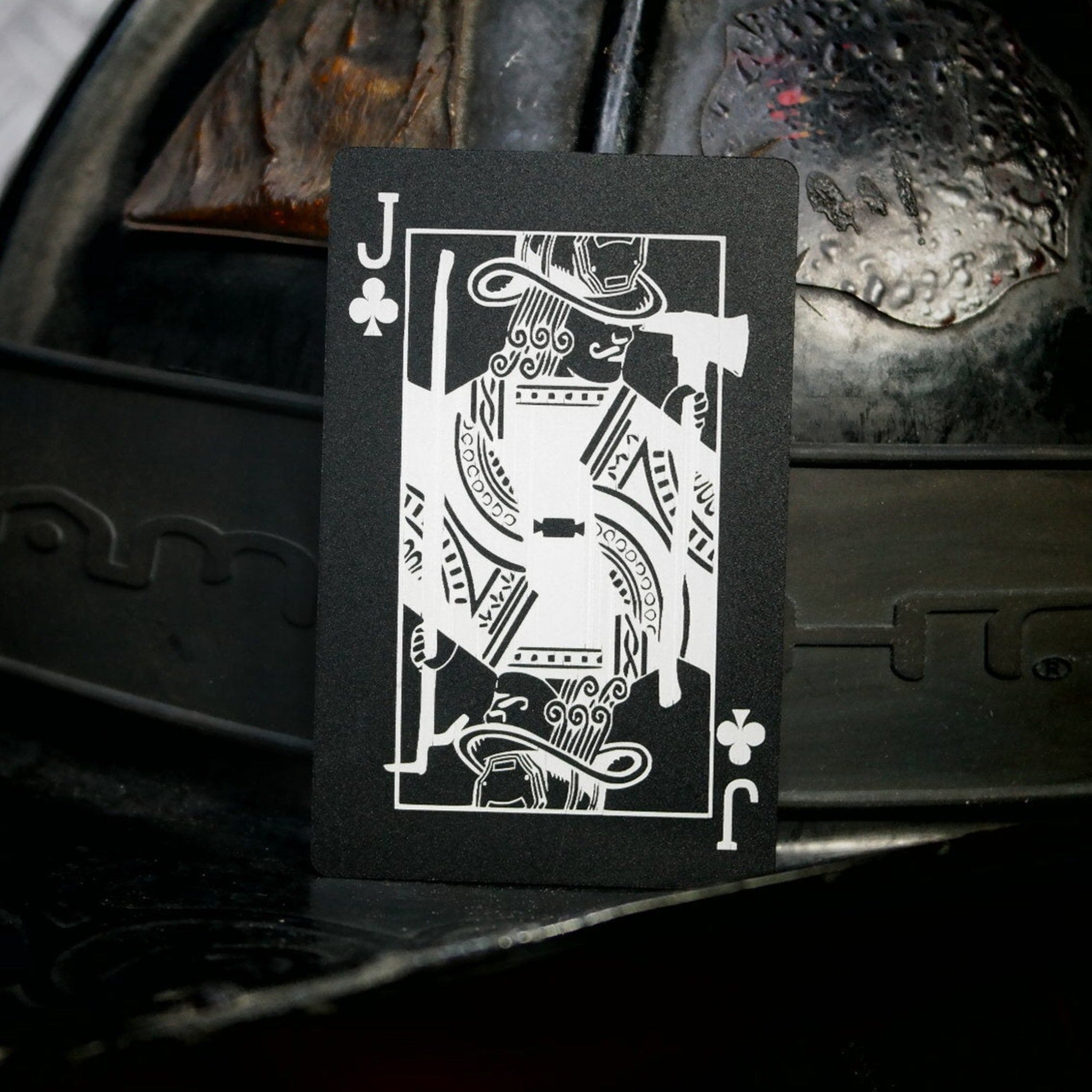 Jack of Clubs Laser Engraved Playing Card – Taylor's Tins