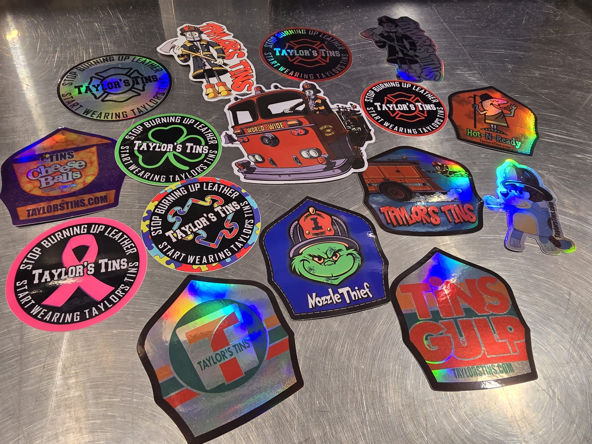 Sticker Bundle – Taylor's Tins