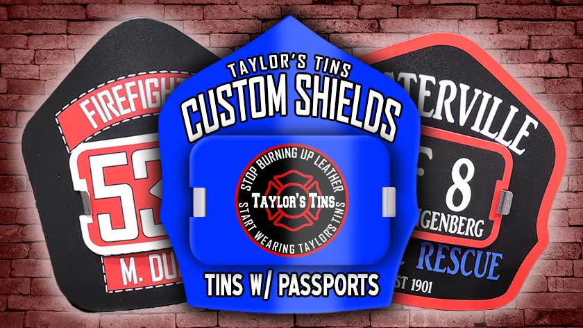 Custom Firefighter Helmet Shields Custom Firefighter Shields For