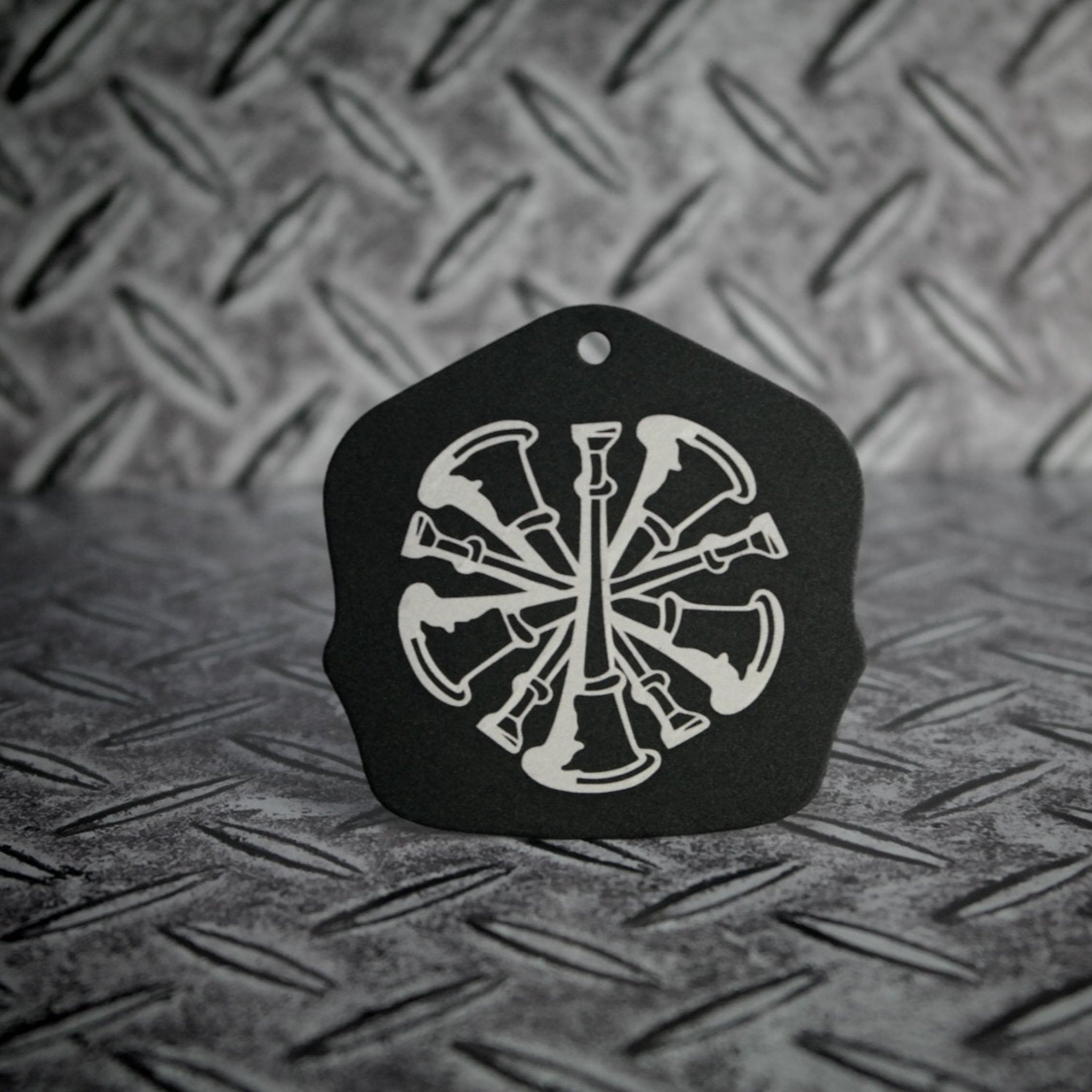 5 Bugle Laser Engraved Key Tin – Taylor's Tins